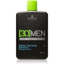 Schwarzkopf Professional [3D] MEN shampoo di pulizia profonda | notino.it